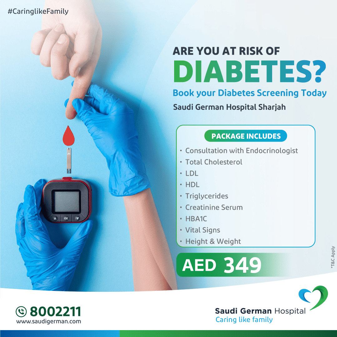Diabetes Hospital in Sharjah | Preventive Health Checkup